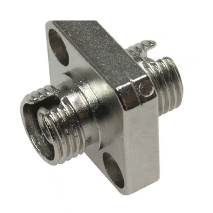 Fiber Optic Fc To Fc Coupler Simplex Multimode APC Zirconia Metal ...