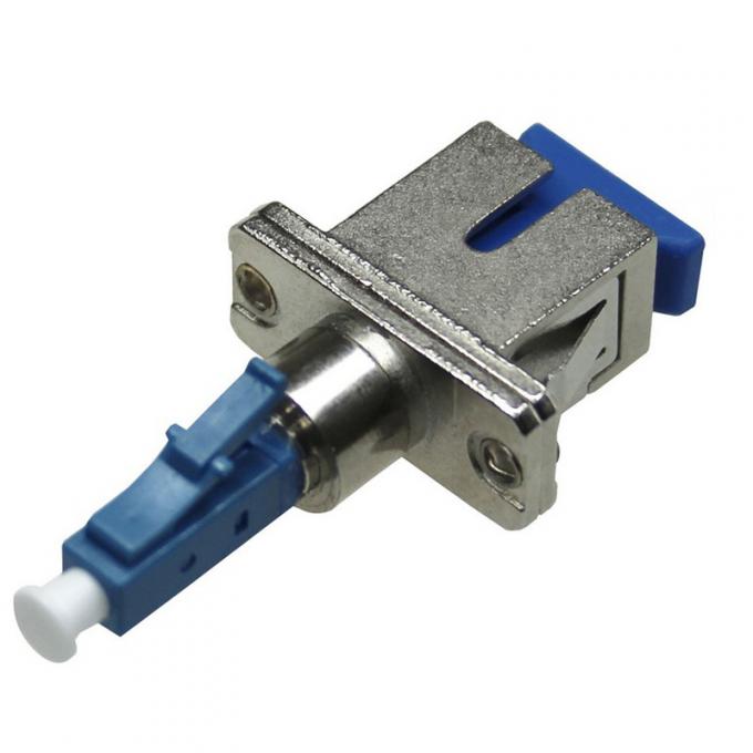 APC Singlemode Fc To Sc Adapter Simplex Zirconia Sleeve 0.2dB Insertion ...