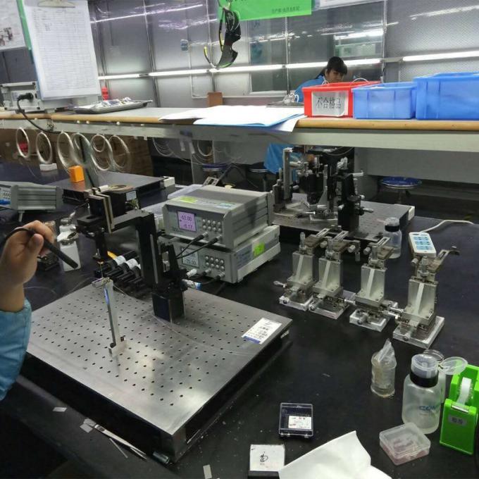 Compact 4CH Fiber Optic CWDM DWDM AAWG Module LC Connector Type UPC Polish