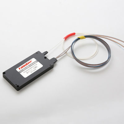 Compact 4CH Fiber Optic CWDM DWDM AAWG Module LC Connector Type UPC Polish