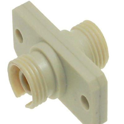 Fiber Optic Fc To Fc Coupler Simplex Multimode APC Zirconia Metal ...