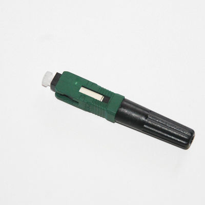 FDDI Multimode Duplex Field Assembly Connector 3.0mm Fiber Optic Beige