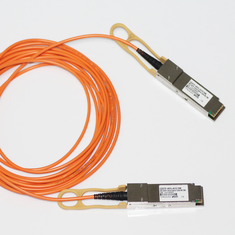 10m 40G QSFP+ To 4x10G SFP+ Breakout Fiber Optic Cable Multimode OM2