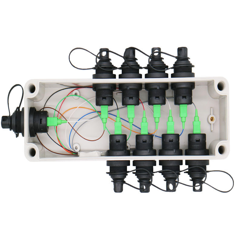 SC APC Loaded Fiber Optic Termination Box / Otb Optical Termination Box