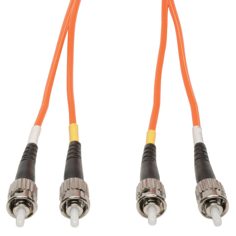 3.0mm FDDI To FDDI Fiber Optic Patch Cables / Multimode PVC Om2 Patch Cord