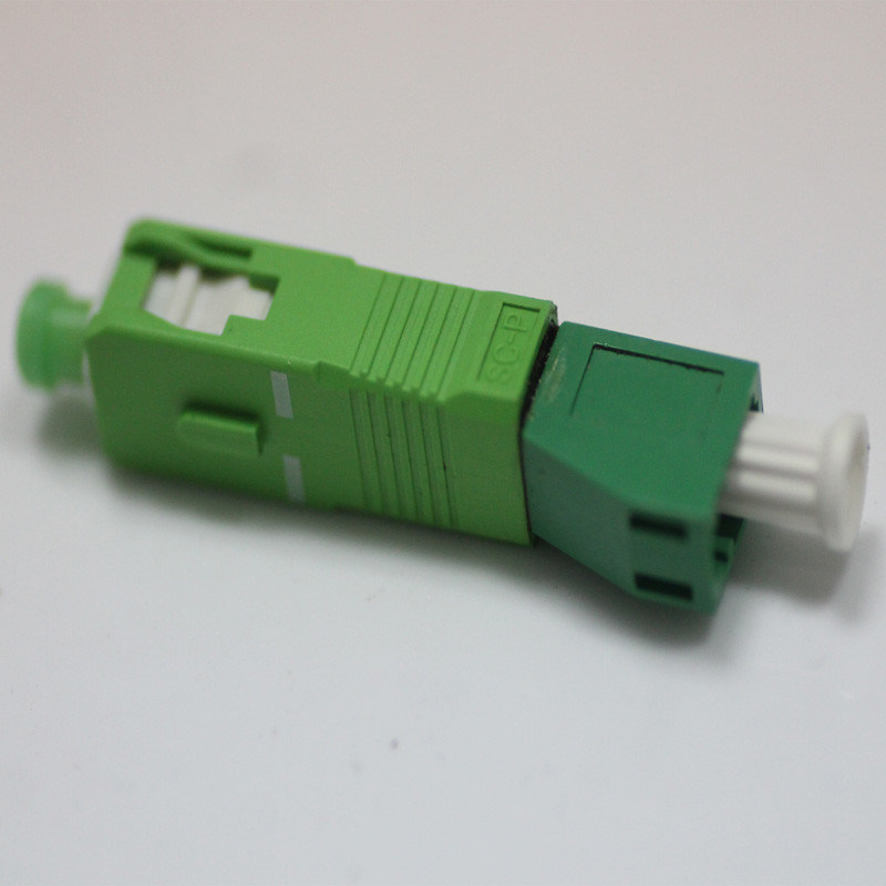 10dB Fiber Optic Attenuators Single Mode LC APC Male to SC APC Female