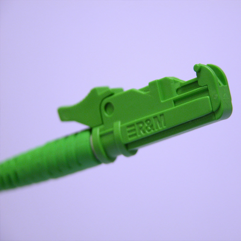 3.0mm E2000 APC Fiber Optic Field Assembly Connector 0.35dB Insertion Loss