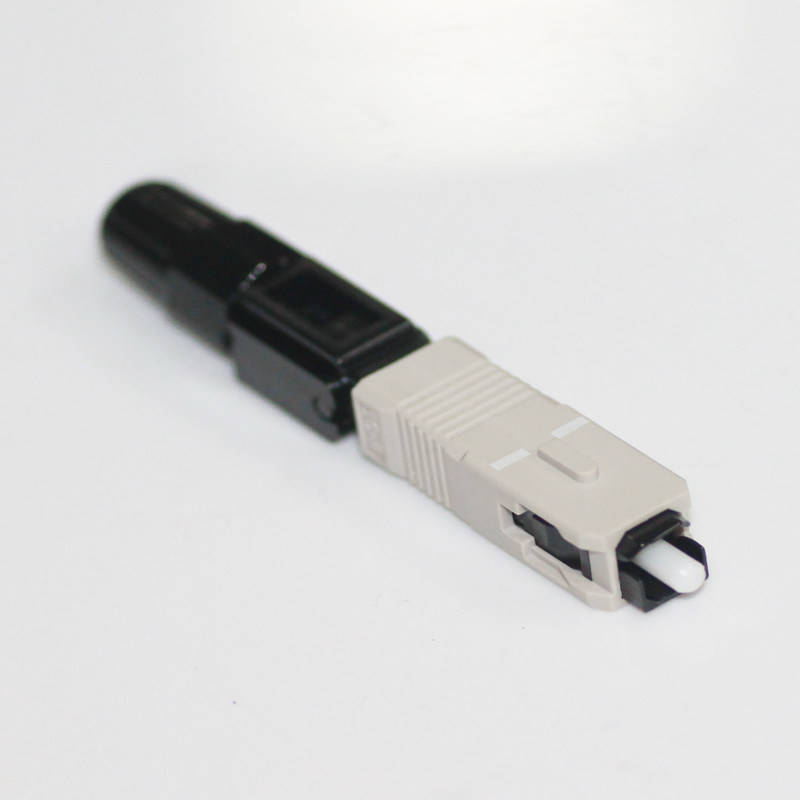 SC UPC Fiber Optic Field Assembly Connectors Multimode Fast Connection